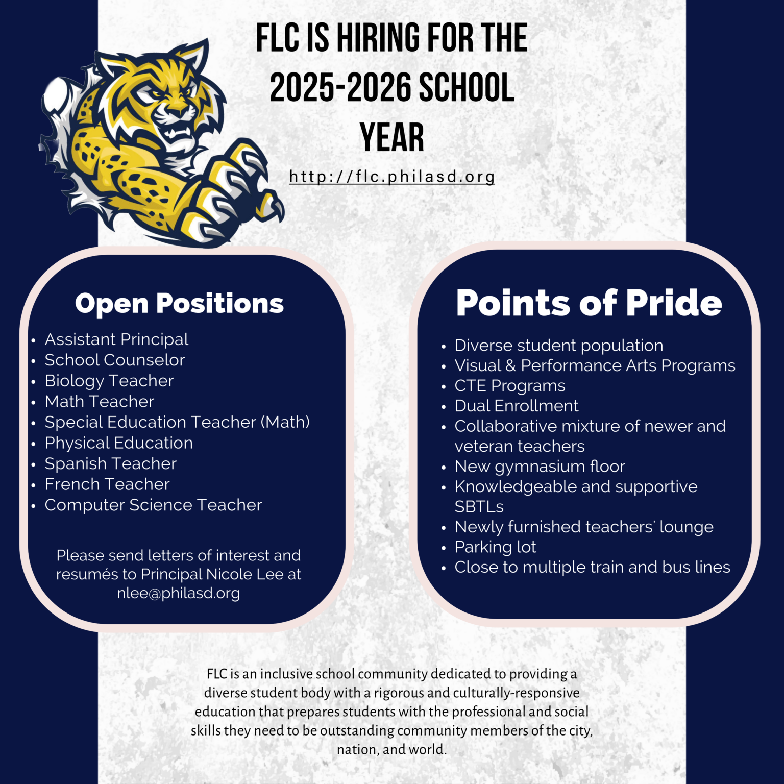 Franklin Learning Center – The School District of Philadelphia